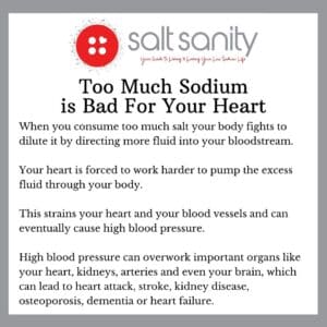 Salt Sanity – Your Guide to Living & Loving Your Low Sodium Life