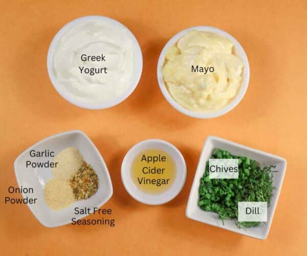 Low Sodium Ranch Dressing with Greek Yogurt – Salt Sanity