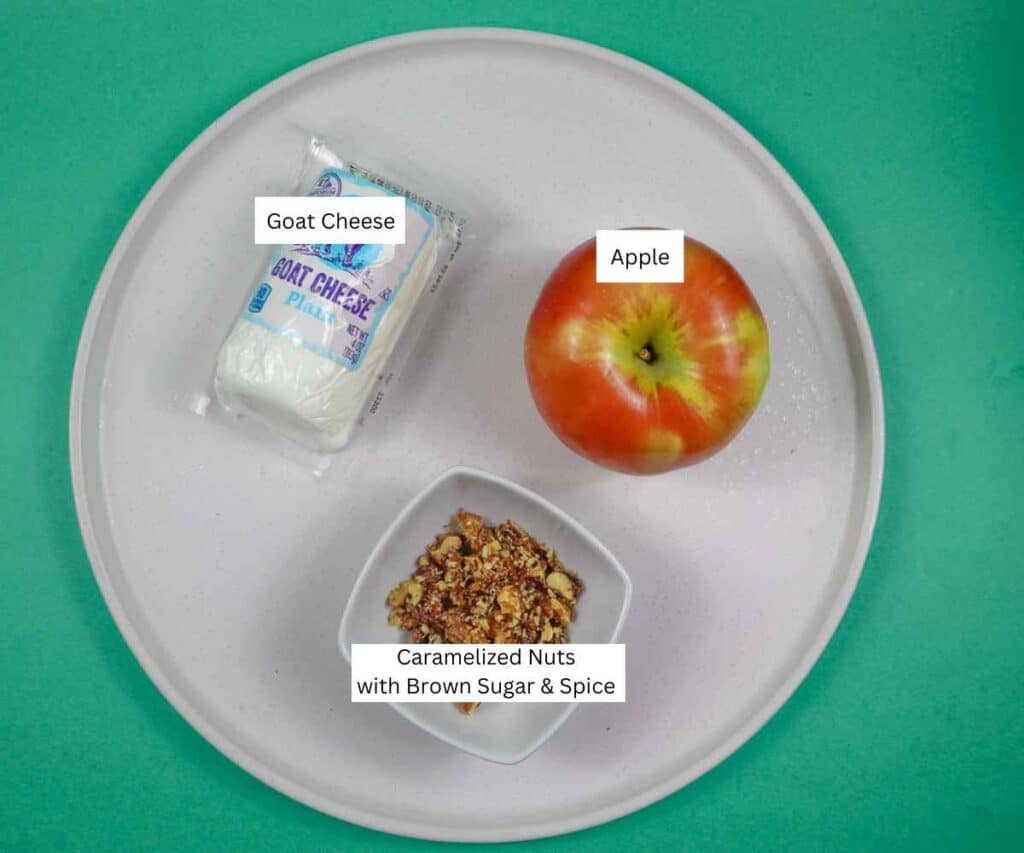 Low Sodium Apple & Goat Cheese Appetizer – Salt Sanity