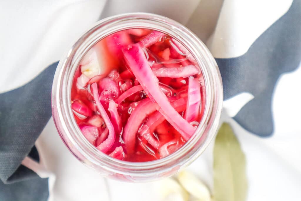 Low Sodium Pink Pickled Onions – Salt Sanity