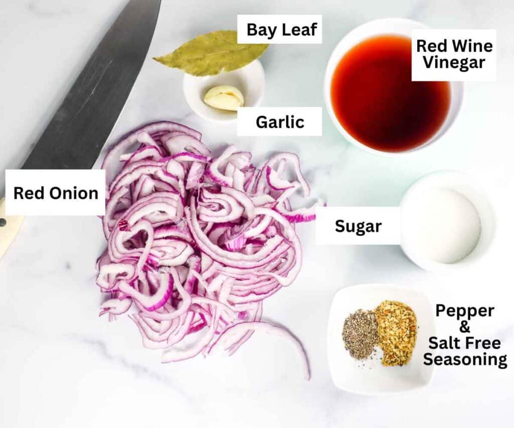 Low Sodium Pink Pickled Onions – Salt Sanity