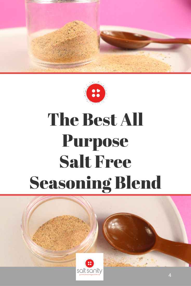 The Best All Purpose Salt Free Seasoning Blend – Salt Sanity