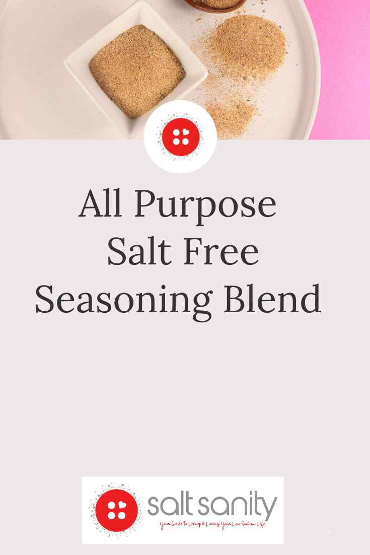 The Best All Purpose Salt Free Seasoning Blend – Salt Sanity