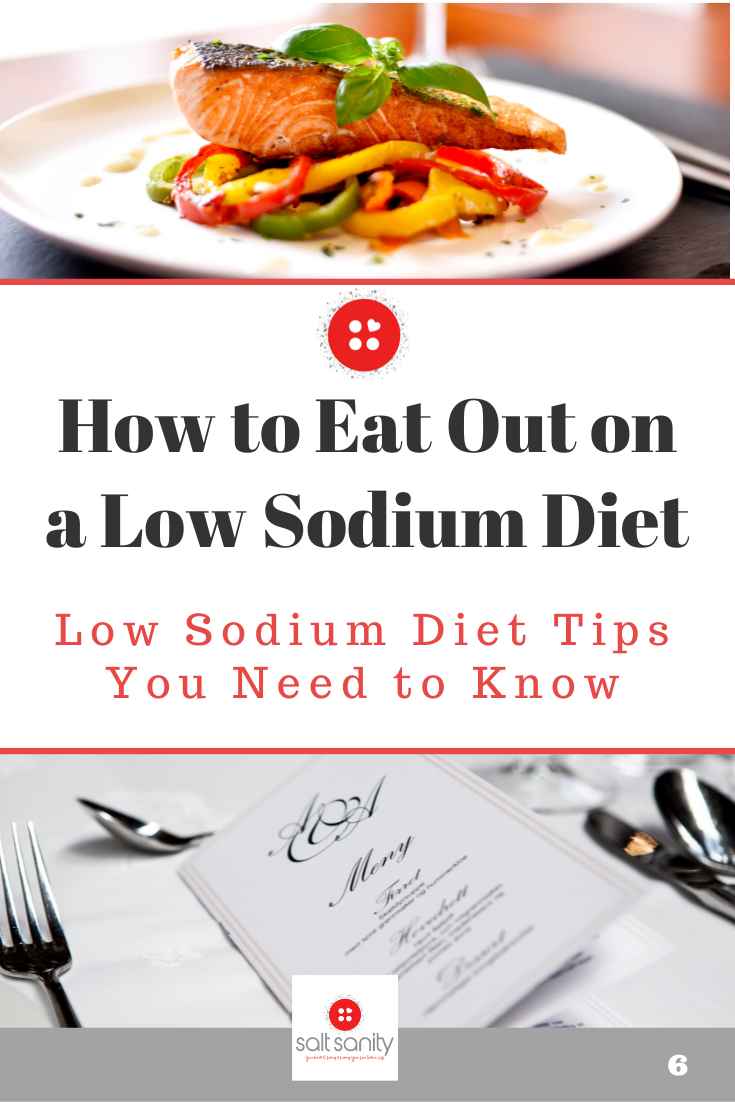 How to Eat Out on a Low Sodium Diet – Salt Sanity