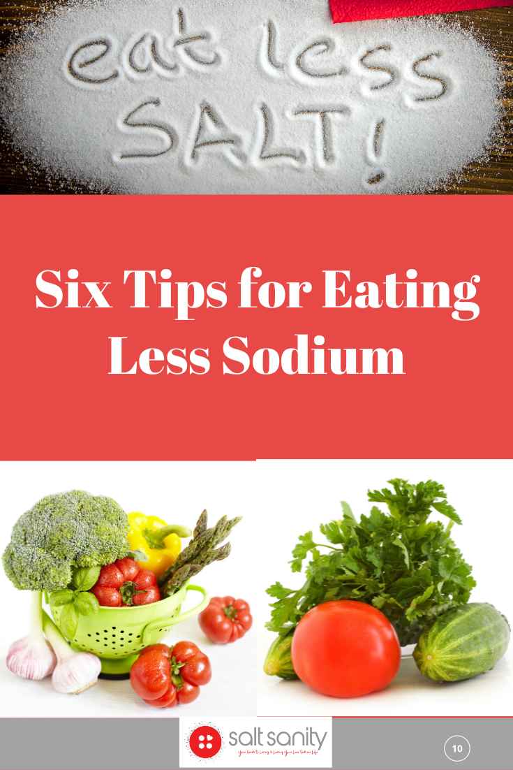How to Reduce Sodium in Your Diet – Salt Sanity