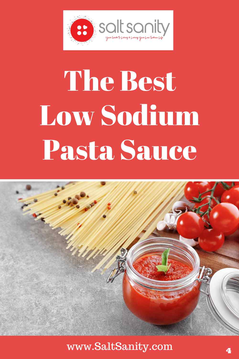 The Best Low Sodium Pasta Sauce You Can Buy – Salt Sanity