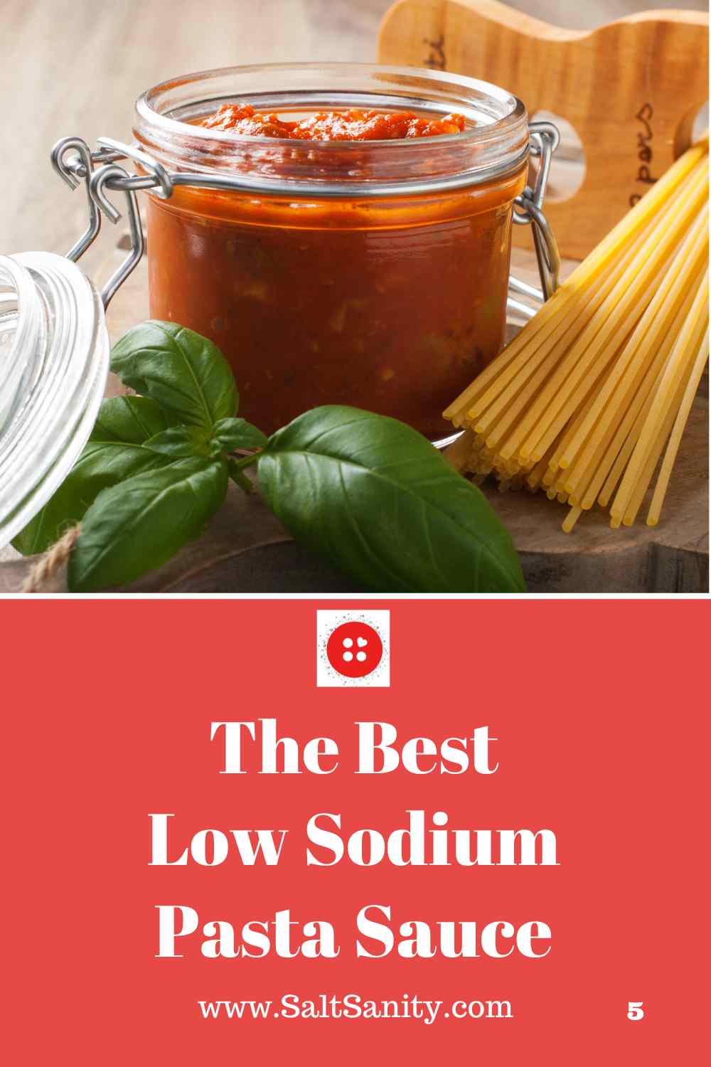 The Best Low Sodium Pasta Sauce You Can Buy – Salt Sanity